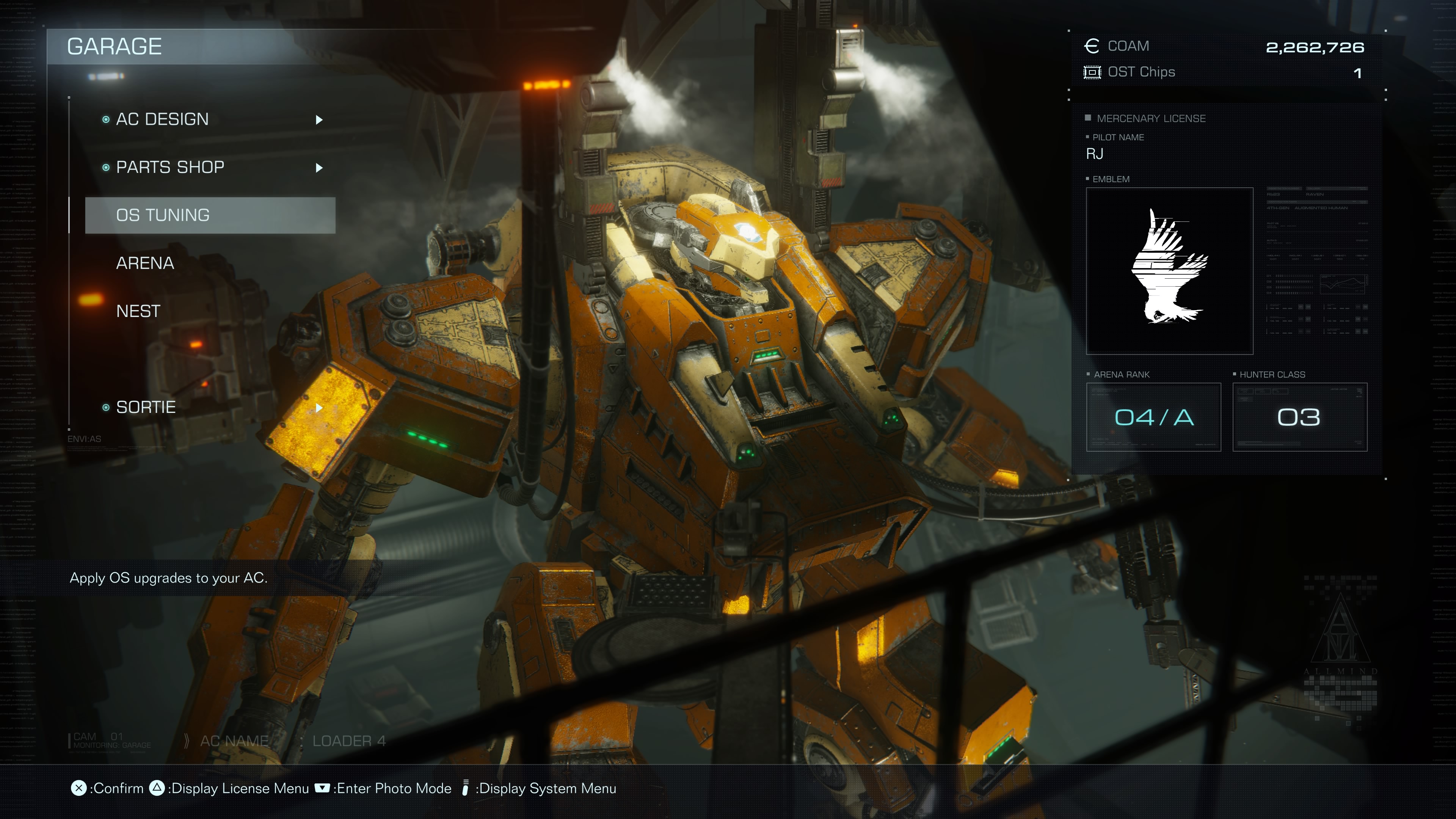 How to Respec OS Upgrades in Armored Core 6 (AC6) - Prima Games