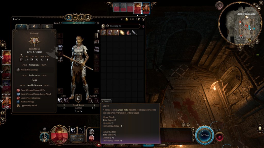 Baldur's Gate 3: How to Toggle Great Weapon Master in BG3 - Prima Games