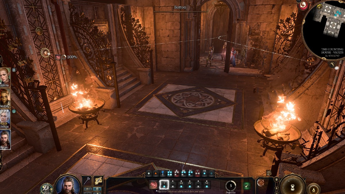 Baldur's Gate 3: How to Disable the Counting House Magic Traps (BG3 ...