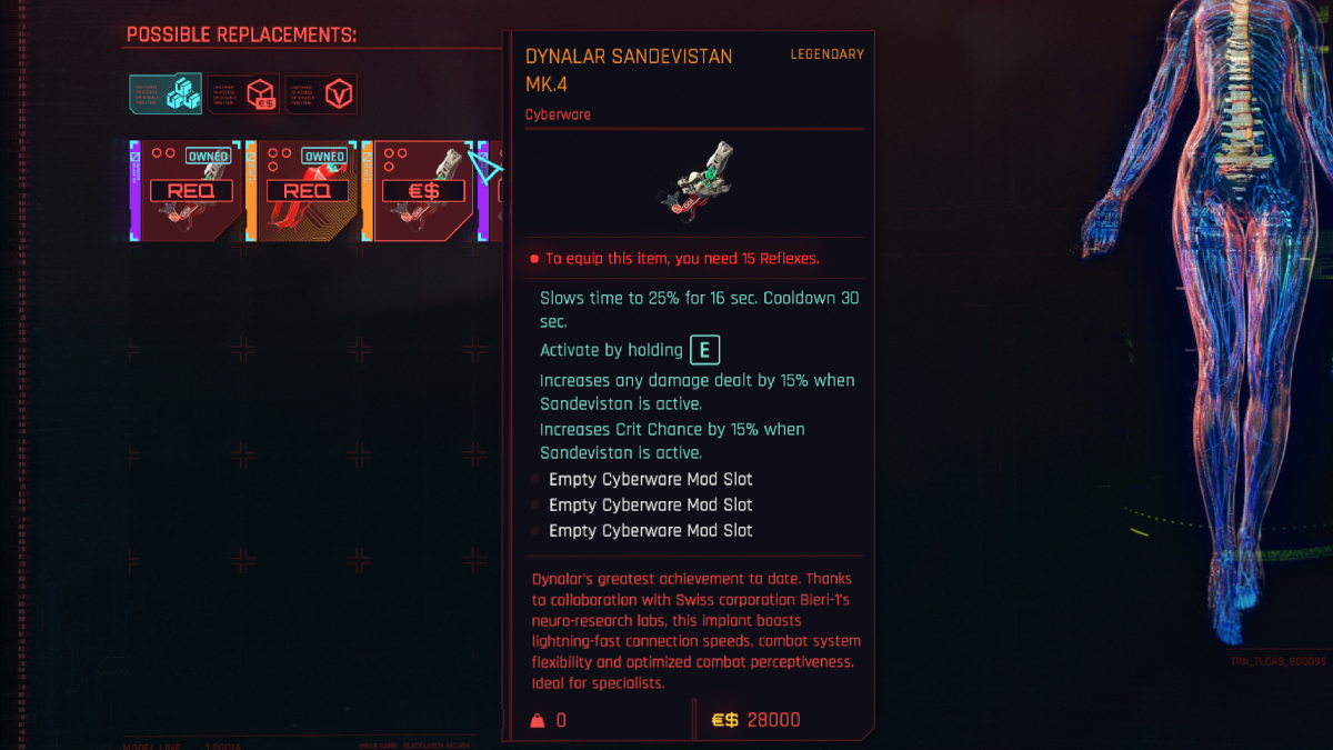 Best Sandevistan in Cyberpunk 2077 - Prima Games