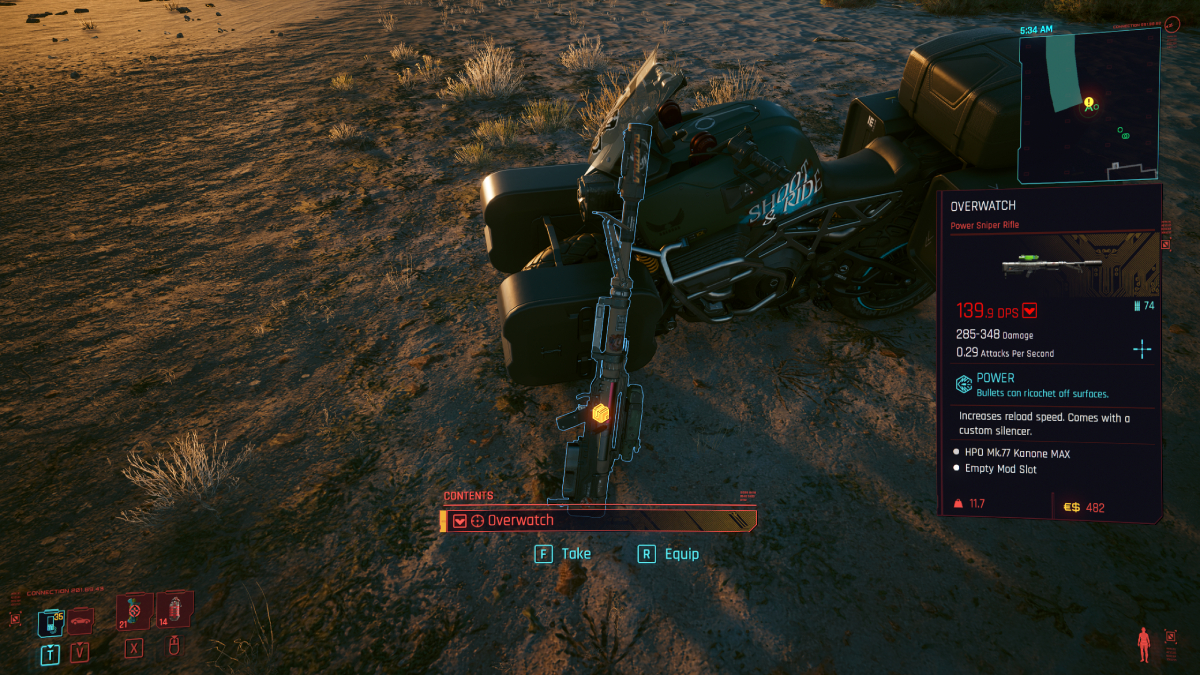 How to Get the Overwatch Sniper Rifle in Cyberpunk 2077 - Prima Games