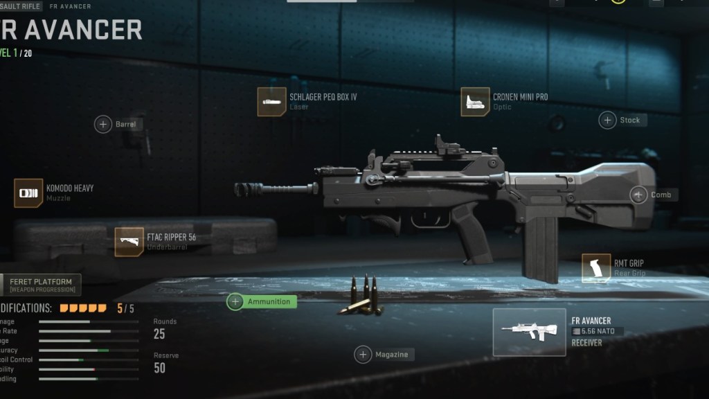 Best FR Avancer Loadout in MW2 Season 5 - Prima Games