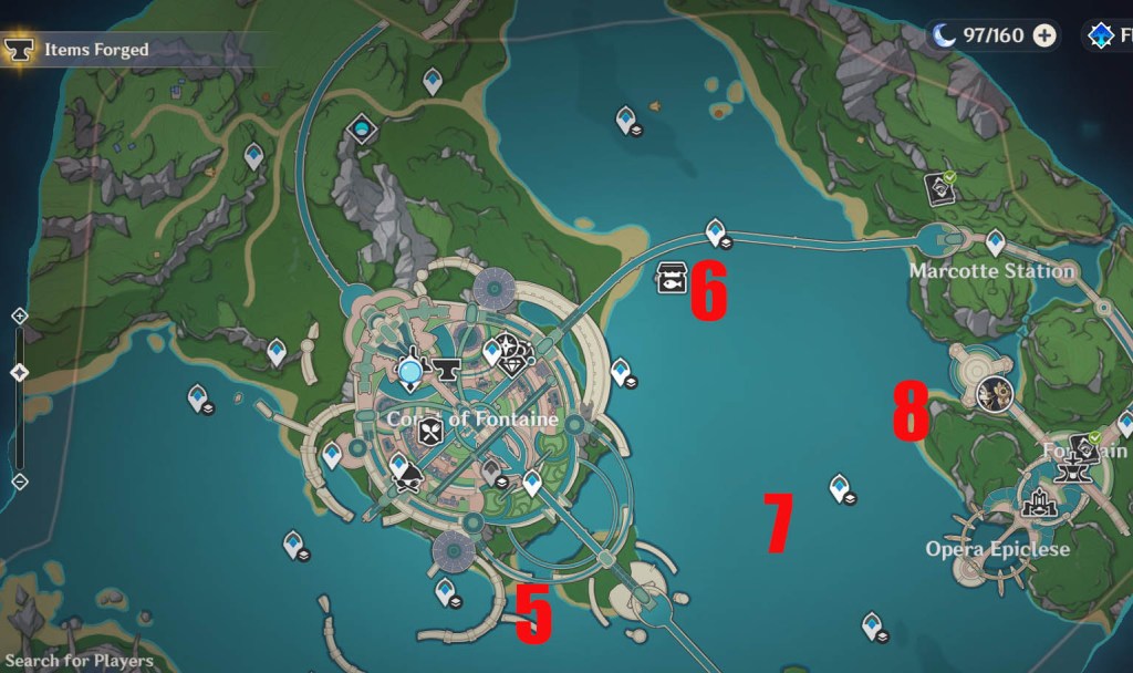 All Fontaine Fishing Spots in Genshin Impact - Prima Games