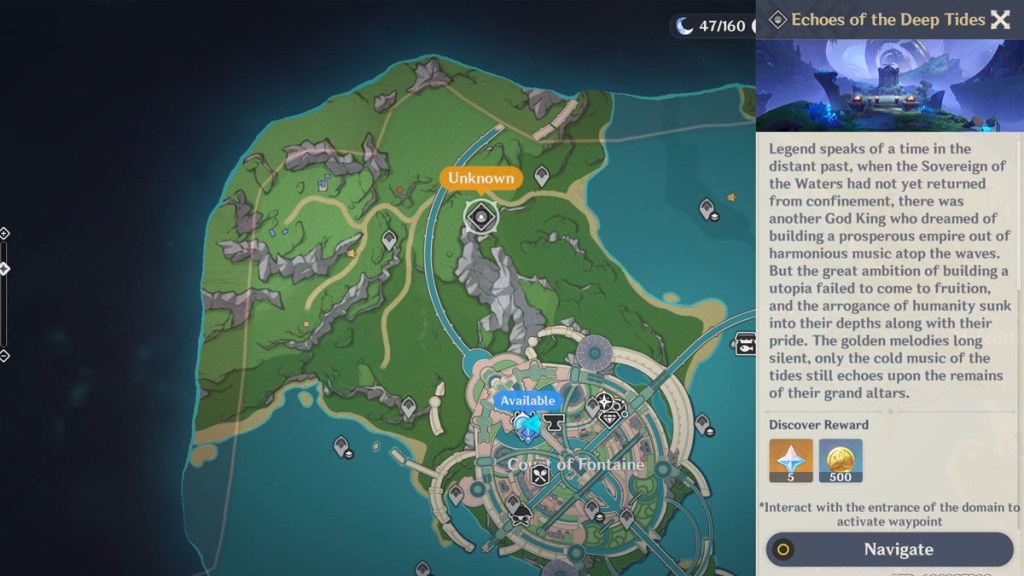 Where to Unlock the Echoes of the Deep Tides Domain in Genshin Impact ...