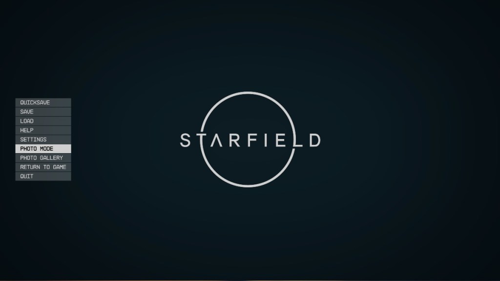 How To Start Photo Mode In Starfield