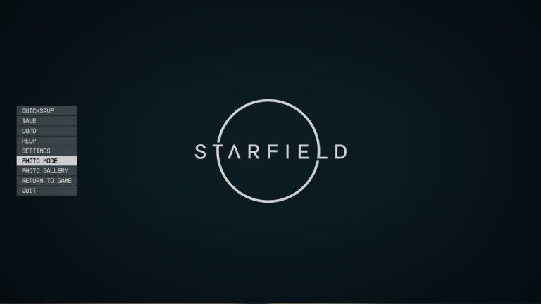 How To Start Photo Mode In Starfield