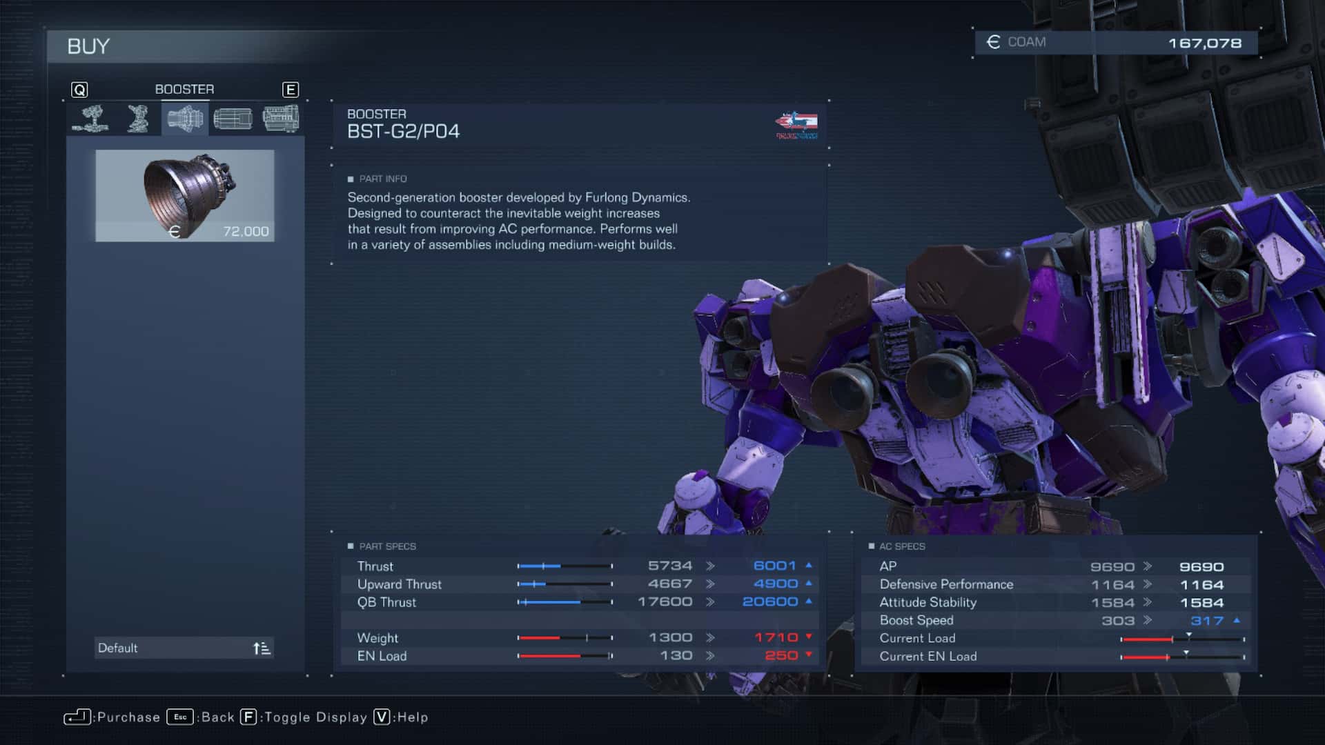 All Mech Parts in Armored Core 6 (AC6) Listed - Prima Games