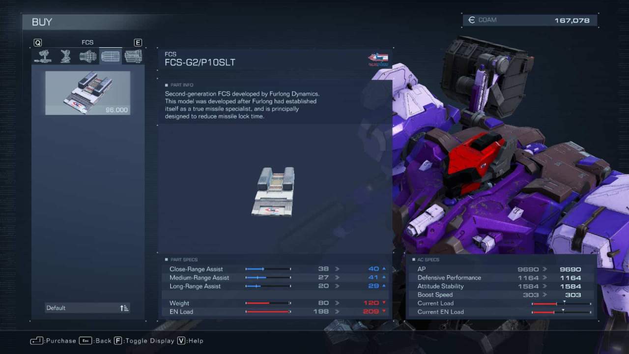 All Mech Parts in Armored Core 6 (AC6) Listed - Prima Games