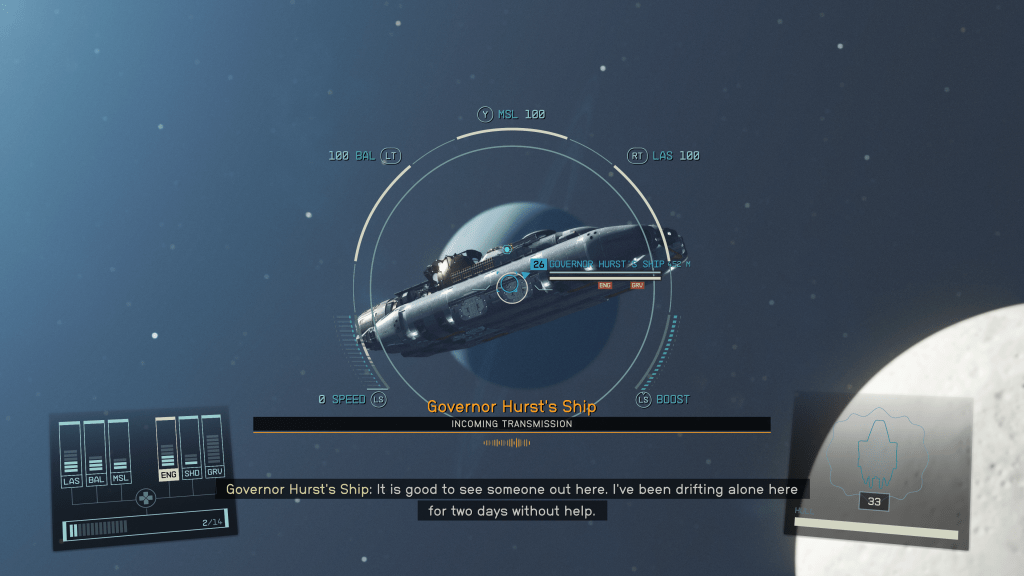 Starfield: Should You Blow Up Hurst's Ship or Blackmail Him in Red Tape ...