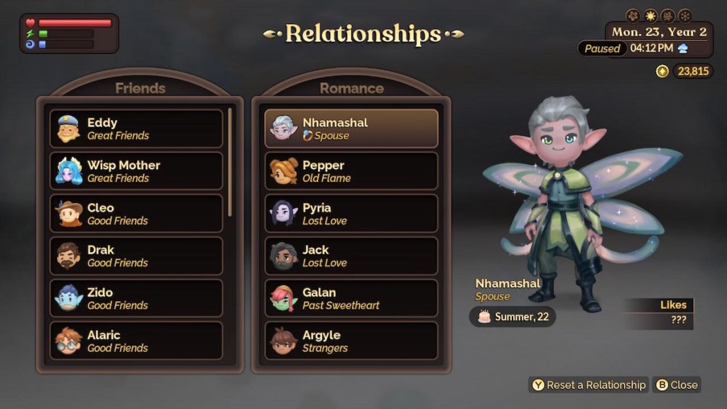 How to Fix the Random Marriage Bug in Fae Farm - Prima Games