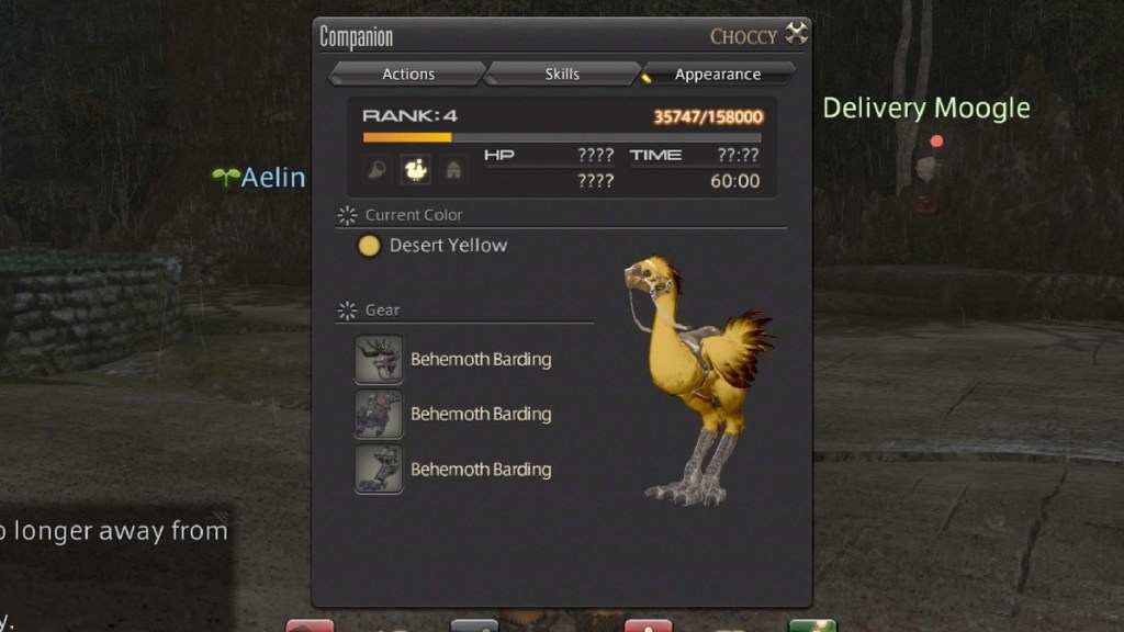 How to Change Chocobo Barding in Final Fantasy XIV - Prima Games
