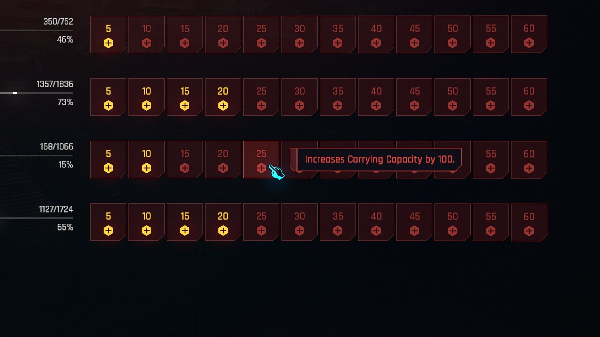 How to Get More Item Load Capacity in Cyberpunk 2077 Phantom Liberty ...