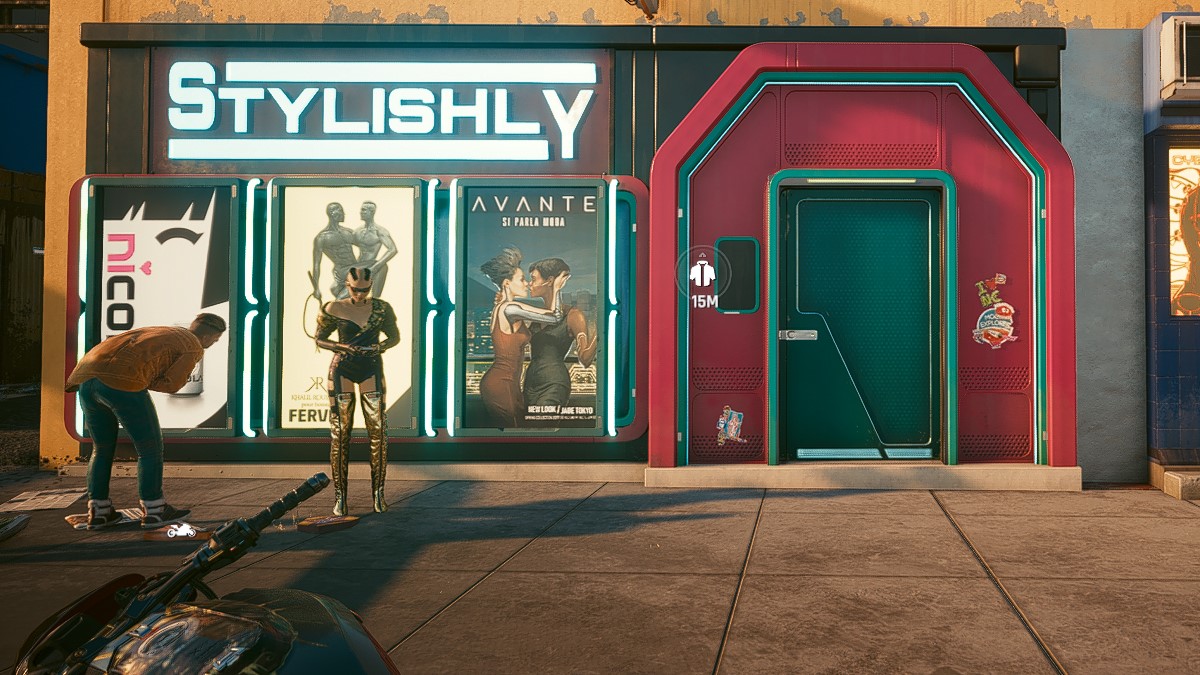Tous les magasins de vêtements à Cyberpunk 2077