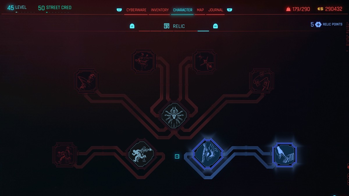 How to Get Relic Points in Cyberpunk 2077 - Prima Games