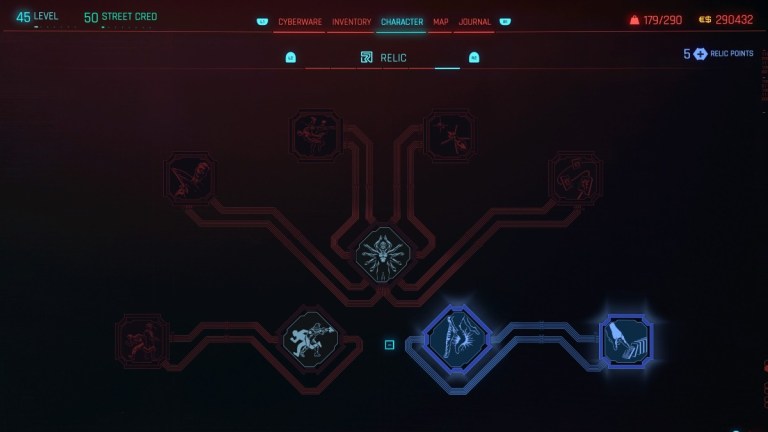 How to Get Relic Points in Cyberpunk 2077 - Prima Games