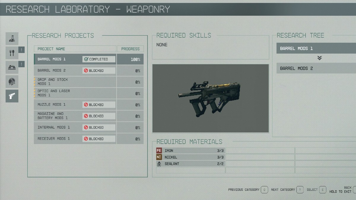 How to Research Weapon Mods in Starfield - Prima Games