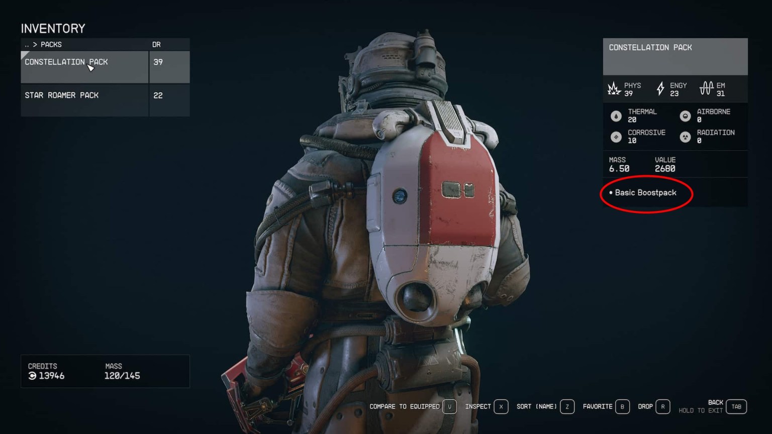 How to Get and Use a Boost Pack in Starfield - Jetpack Explained ...