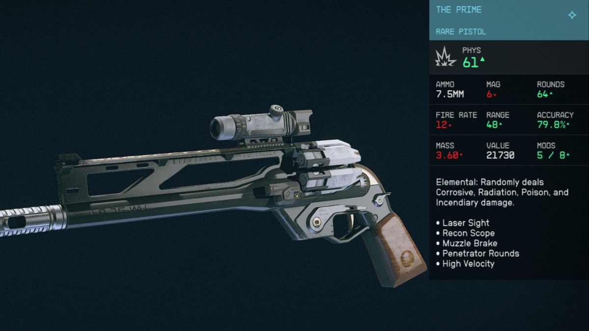 How to Get The Prime in Starfield - Prima Games