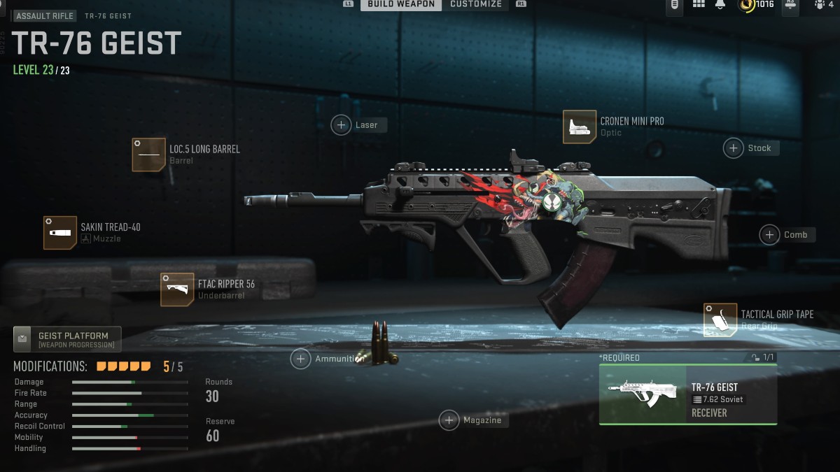 Best TR-76 Geist Loadout in Modern Warfare 2 - Prima Games