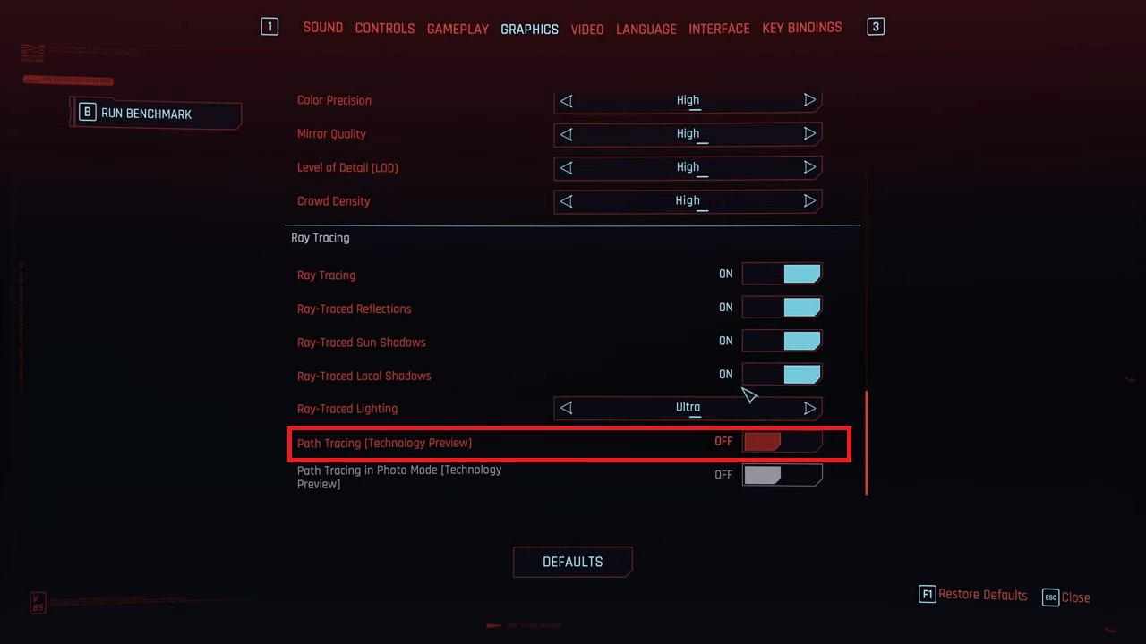How to Enable DLSS 3.5 Ray Reconstruction in Cyberpunk 2077 - Prima Games