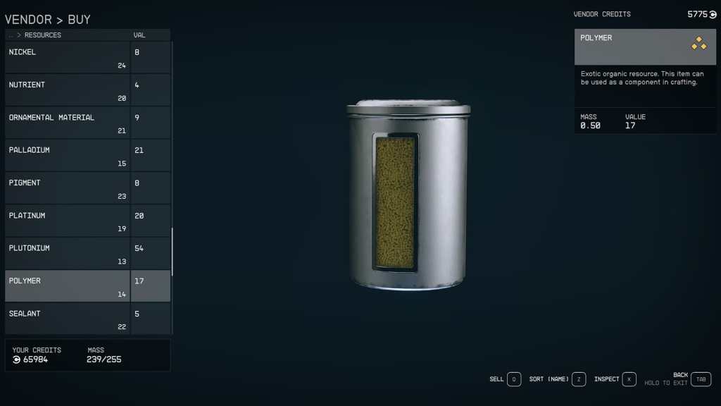 Where to Buy Polymer in Starfield - Prima Games