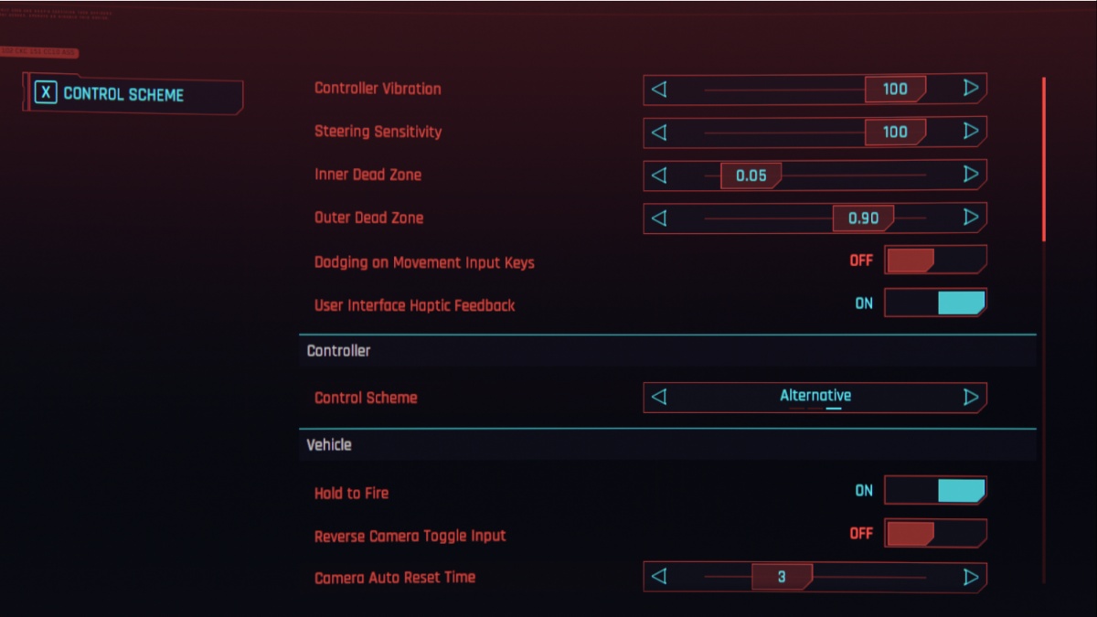Best Cyberpunk 2077 2.0 Controller Settings Explained - Prima Games