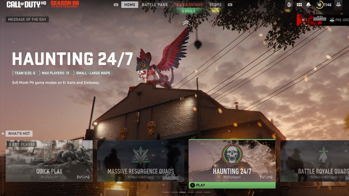 MW2 and Warzone The Haunting Event: All Rewards and Modes - Prima Games