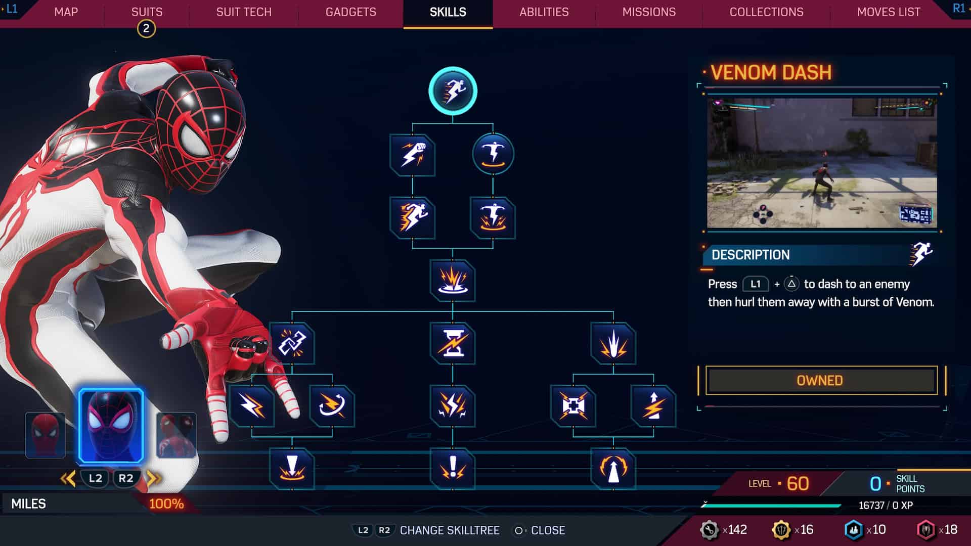 All Skills in Marvel's Spider-Man 2 - Prima Games