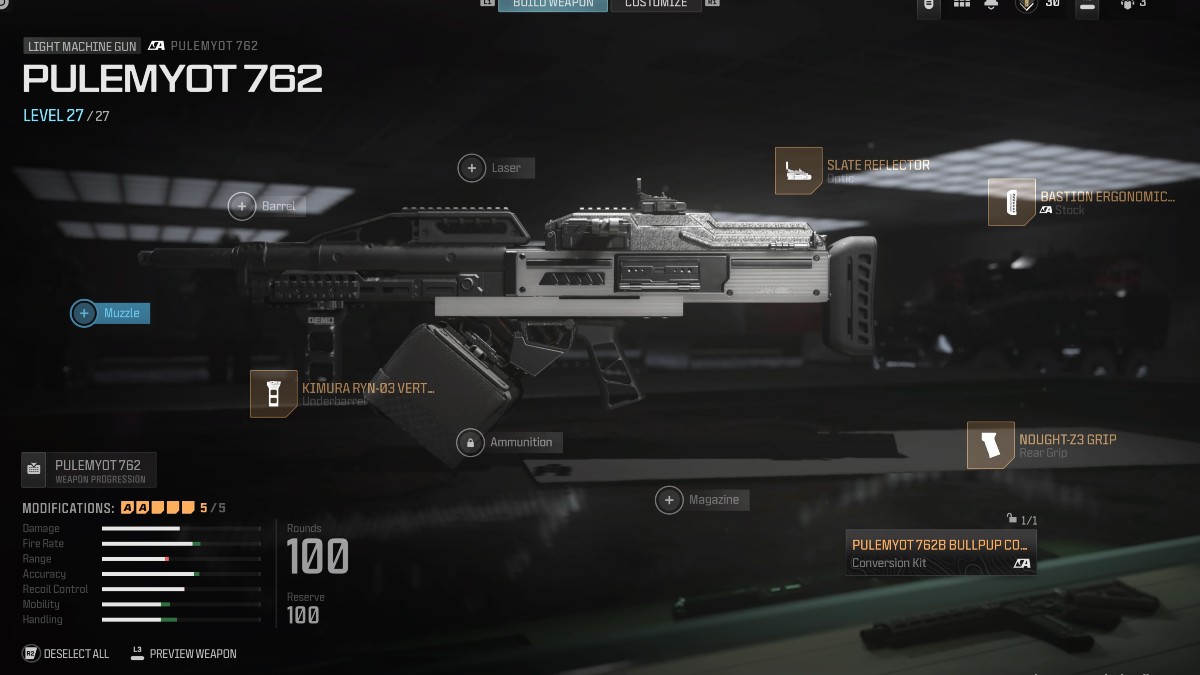 Best Pulemyot 762 Loadout and Class Setup Modern Warfare 3 - Prima Games