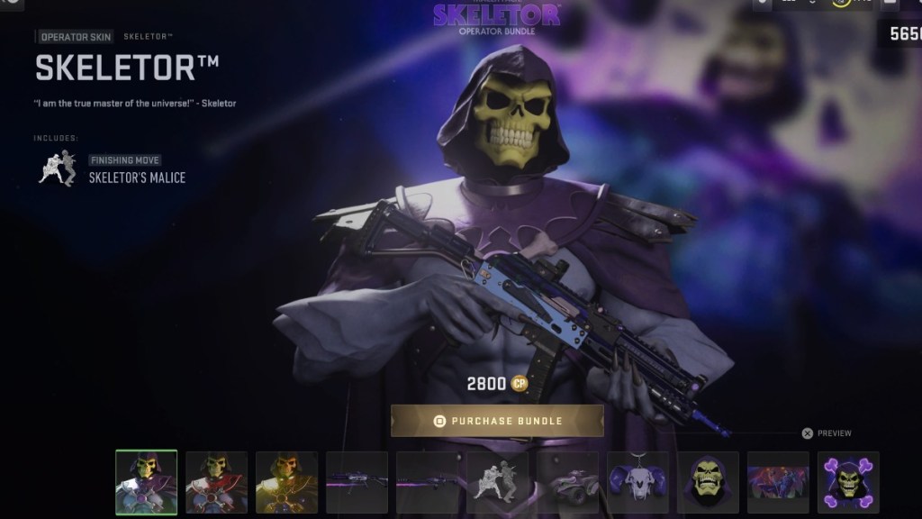 How to get Skeletor Skin in Warzone and Modern Warfare 2 - Prima Games