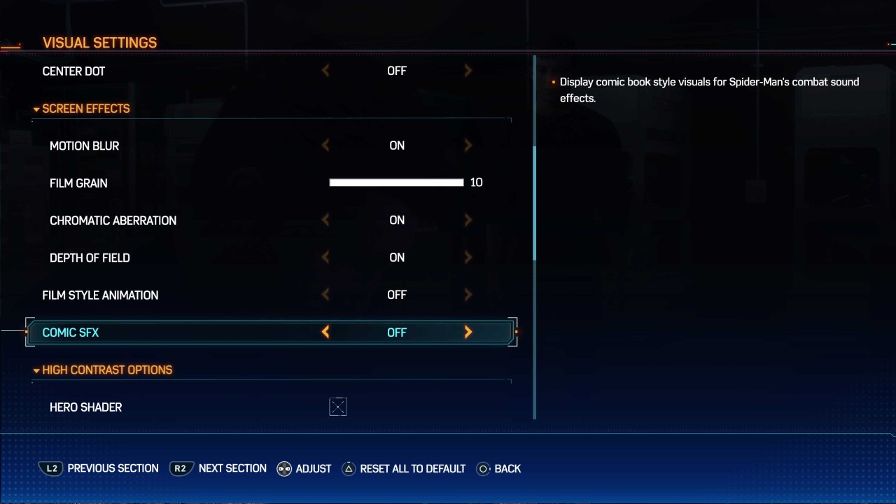How To Unlock Comics SFX & Film Style Animation Effect In Spider-Man 2 ...