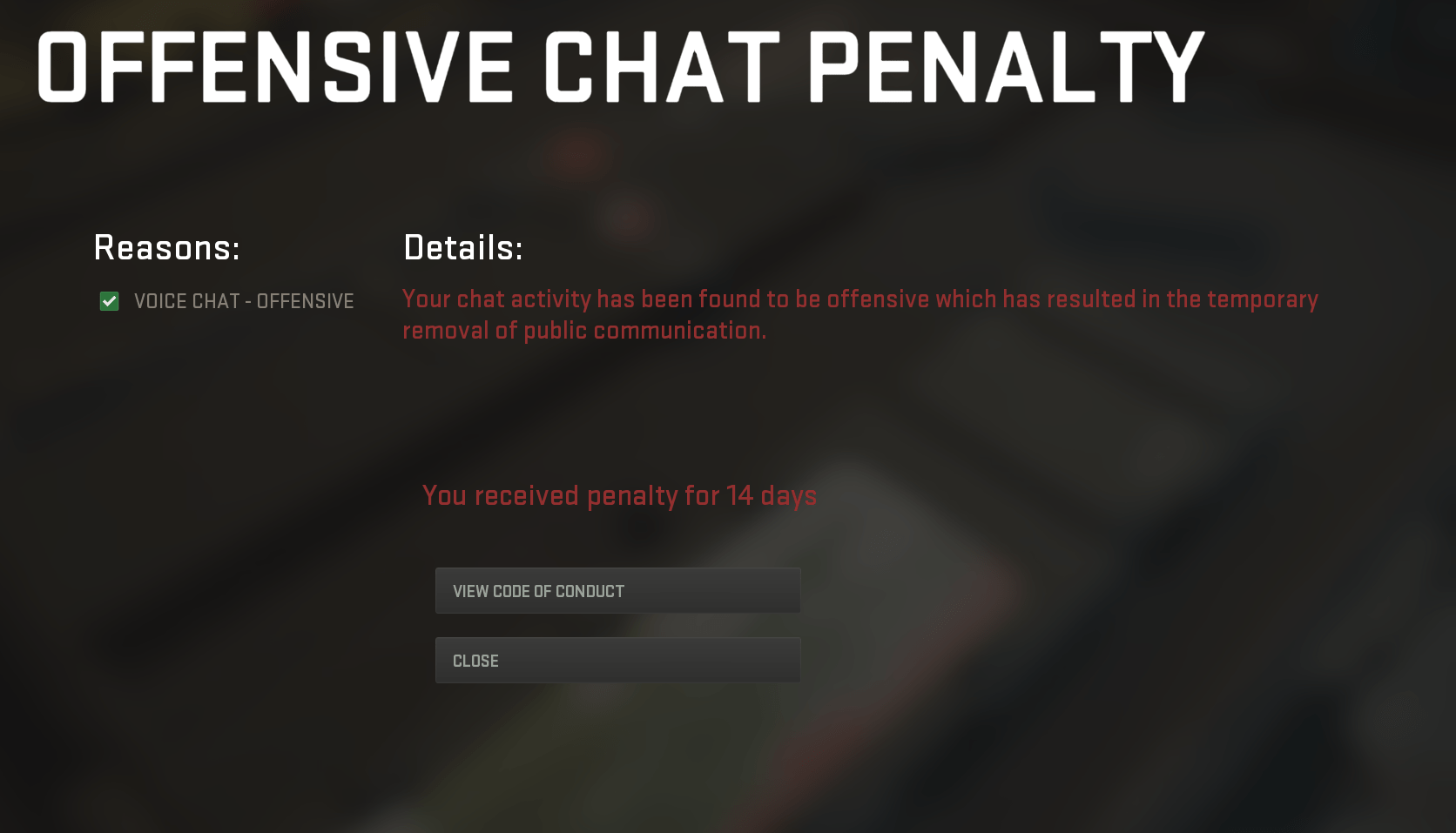What is an Offensive Chat Warning in COD MW2? - Answered - Prima Games