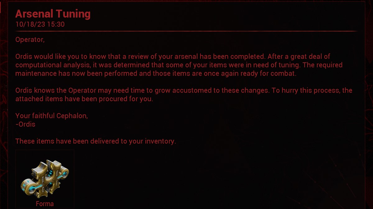 What is Arsenal Tuning in Warframe? - Answered - Prima Games
