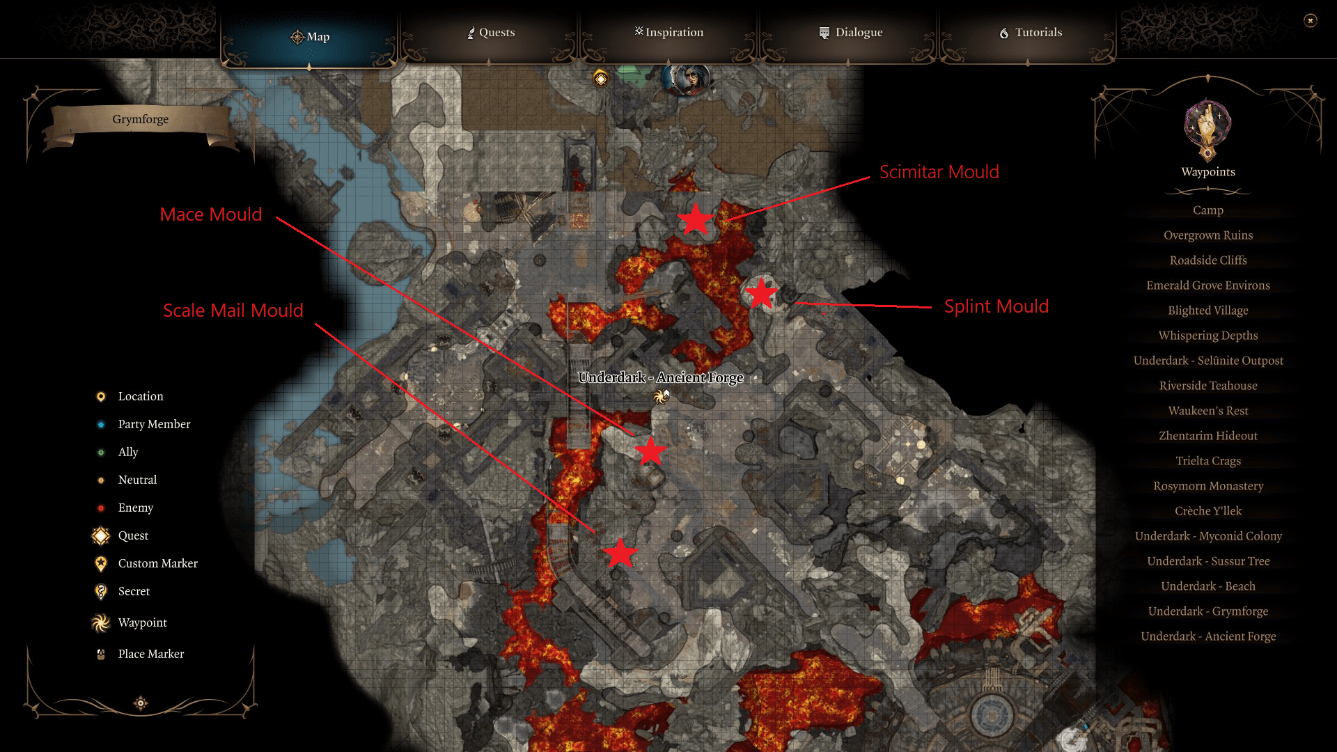 All Six Adamantine Mould Locations in Baldur's Gate 3 - Prima Games
