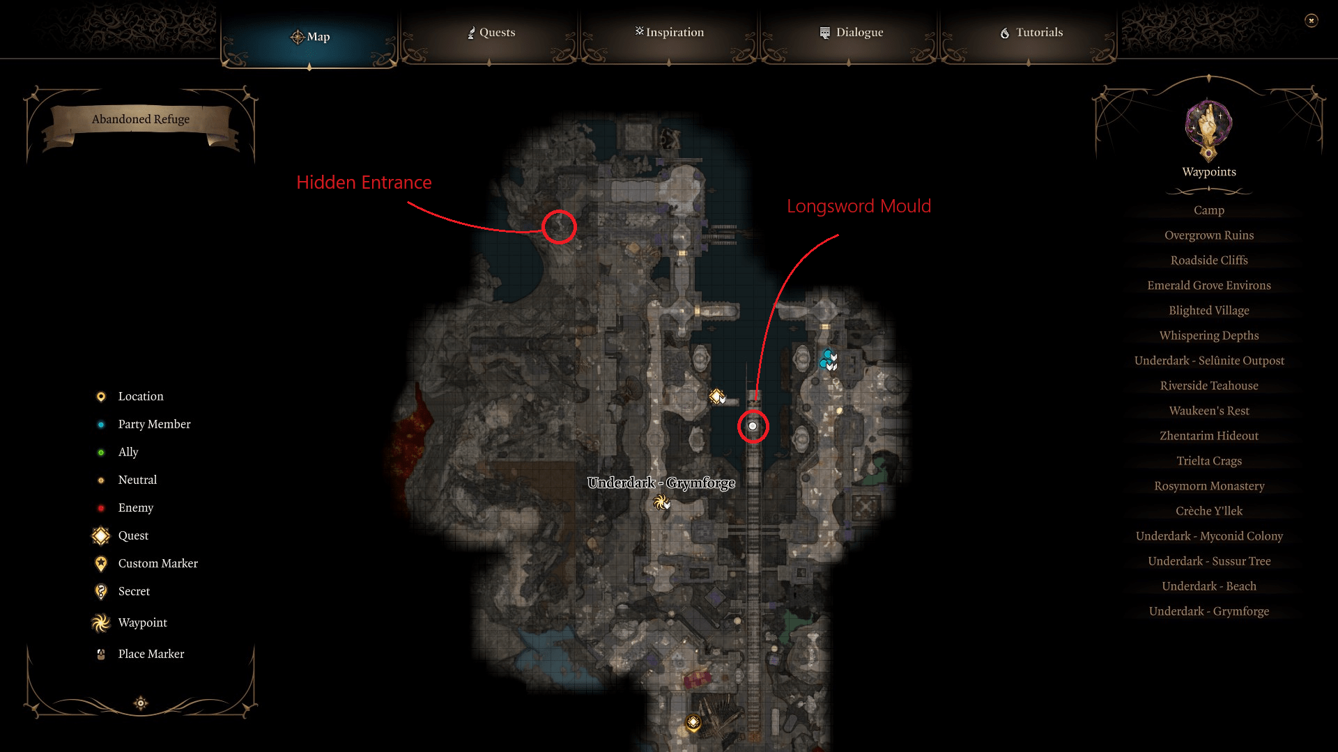 How to Find the Adamantine Longsword Mould in Baldur's Gate 3 - Prima Games