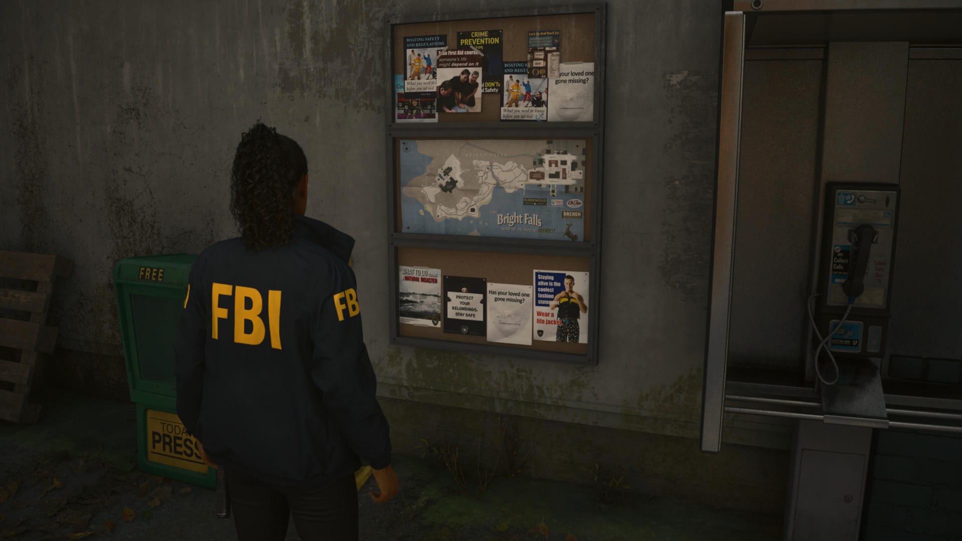 How to Find the Bright Falls Map in Alan Wake 2 - Prima Games