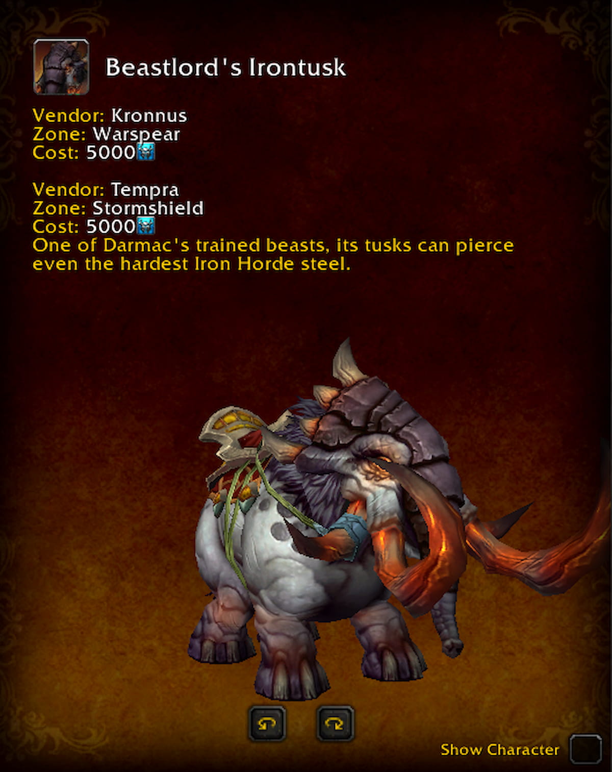 WoW: All Timewarped Badge Mount Rewards - Prima Games