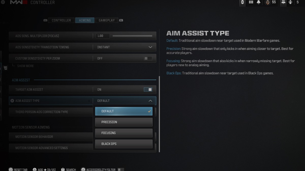 What is the Best Aim Assist Type in MW3? - Answered - Prima Games