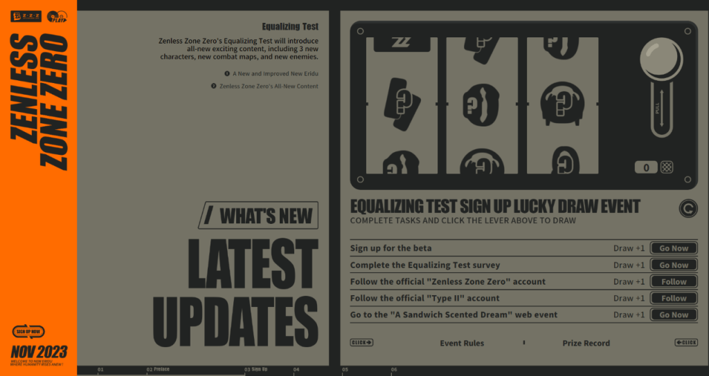How to Sign Up for Early Testing on Zenless Zone Zero’s Beta - Prima Games
