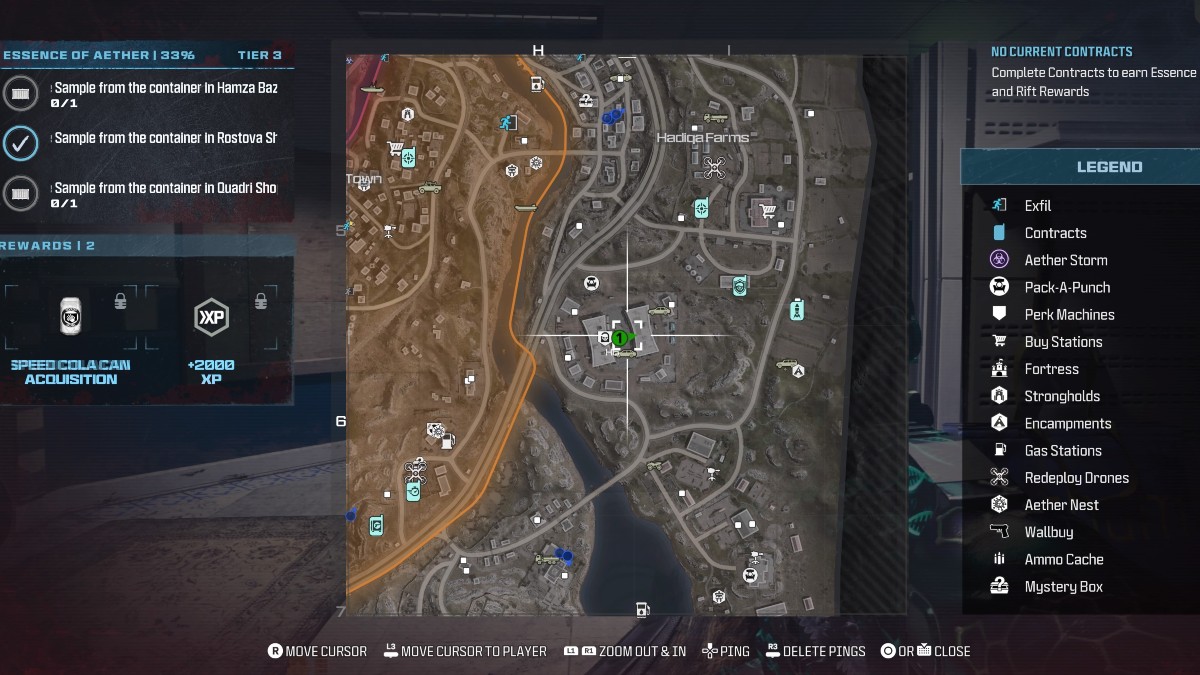 Hamza Bazaar Essence Sample Location in MW3 Zombies - Prima Games