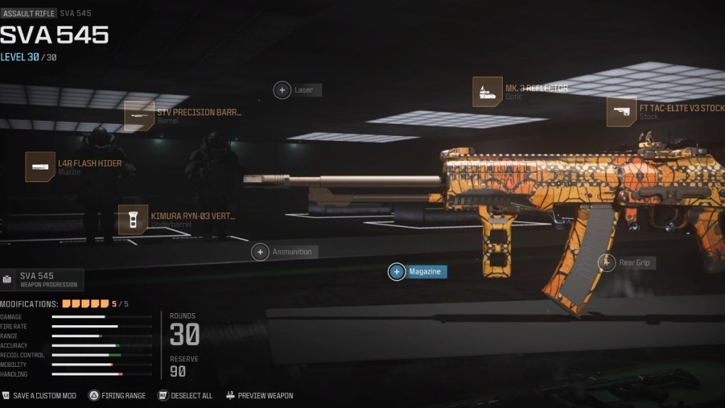 Best SVA 545 Loadout and Class Setup in MW3 - Prima Games