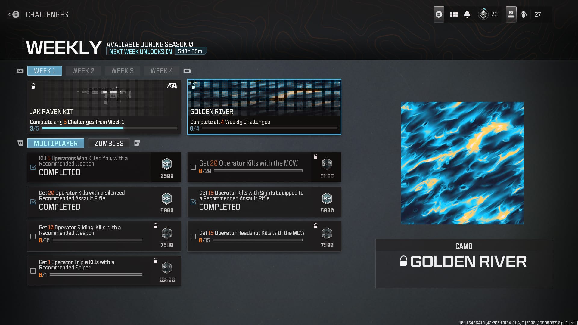 How to Get Golden River Camo in MW3 - Prima Games