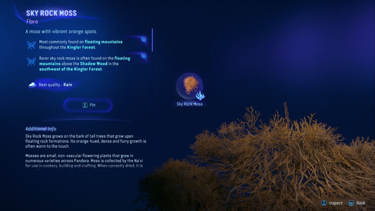 Where to Find Sky Rock Moss in Avatar: Frontiers of Pandora - Prima Games