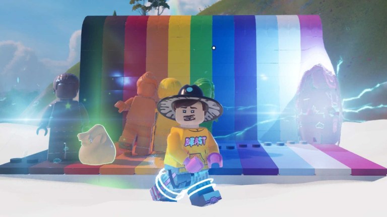 How To Climb The Rainbow Cloud In LEGO Fortnite - Prima Games