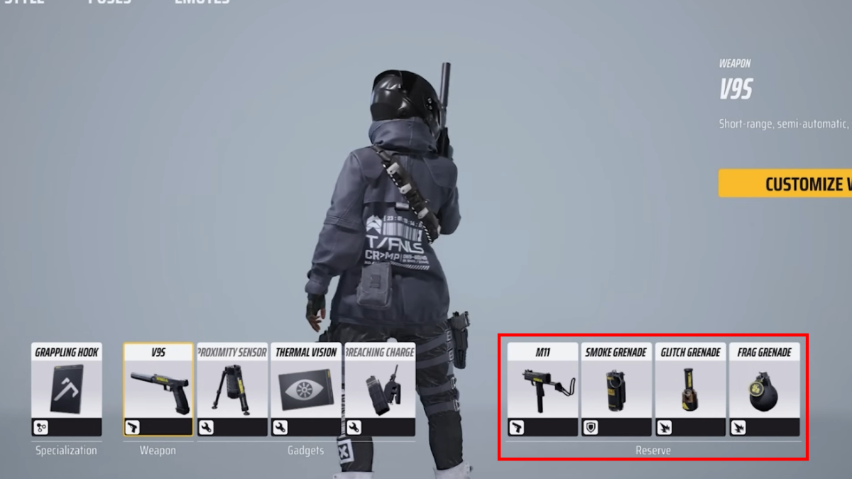 How to Use Reserve Weapons in The Finals - Prima Games