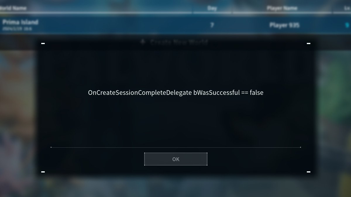 How to Fix Palworld On Create Session Complete Delegate Error - Prima Games