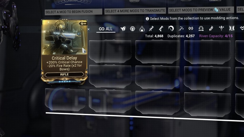 Warframe: How to Get the Critical Delay Mod - Prima Games
