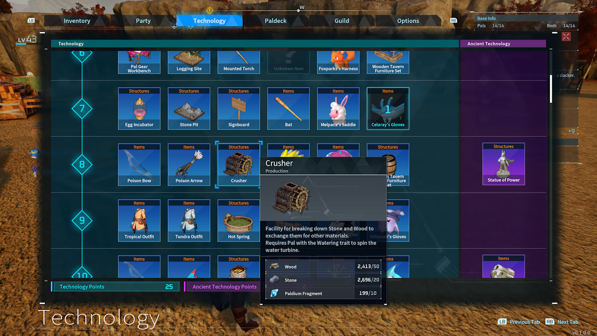 How to Get and Use a Crusher in Palworld - Prima Games
