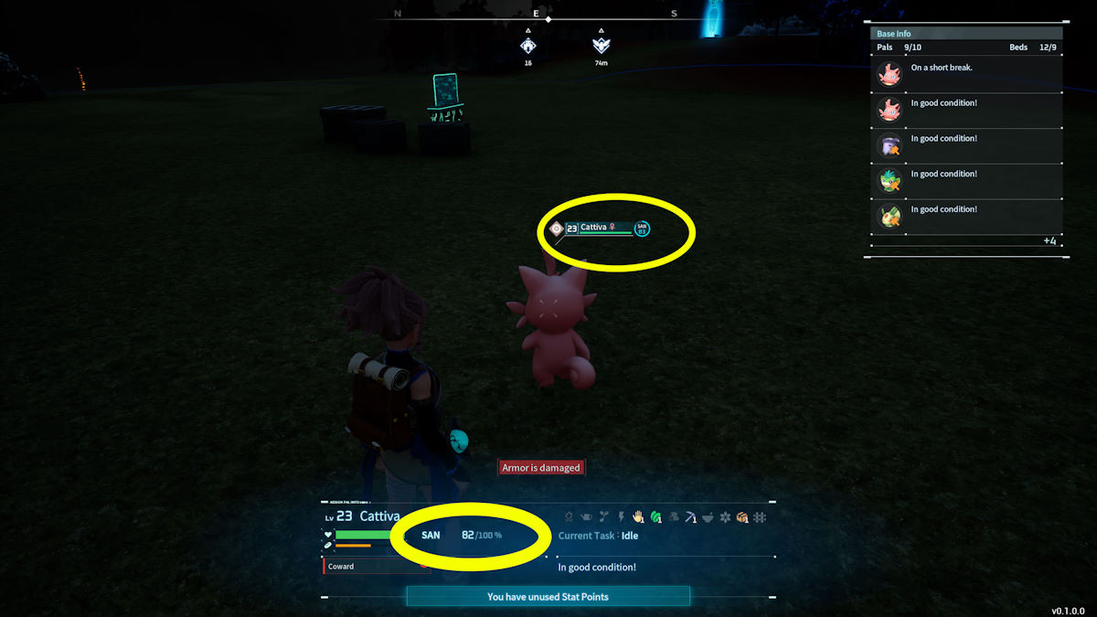 How to Increase Pal Sanity in Palworld - Prima Games