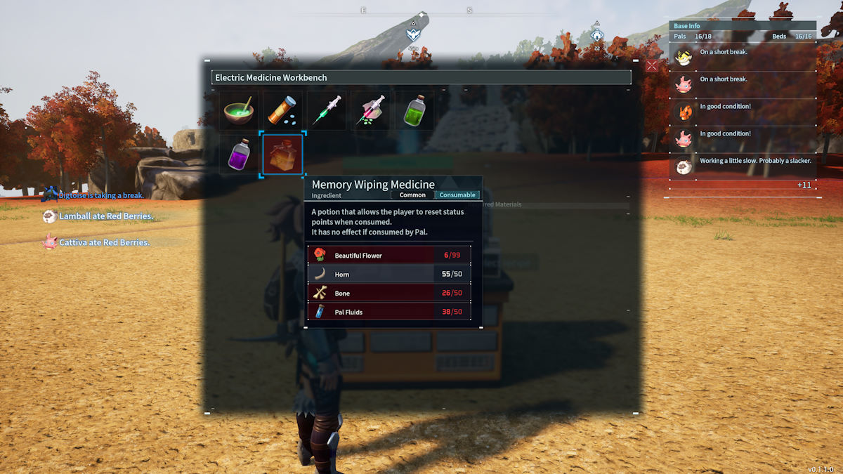 How to Respec Status Points in Palworld - Prima Games